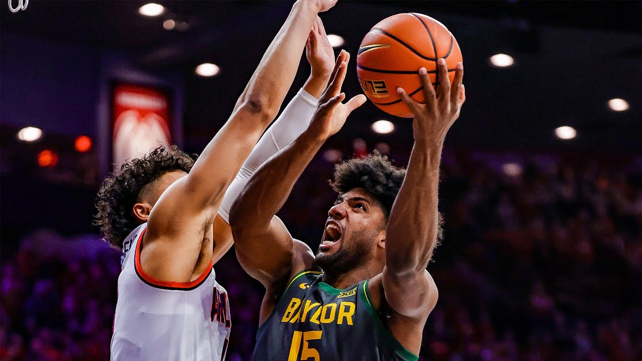 Baylor Basketball (M): Highlights at Arizona | January 14, 2025 - YouTube