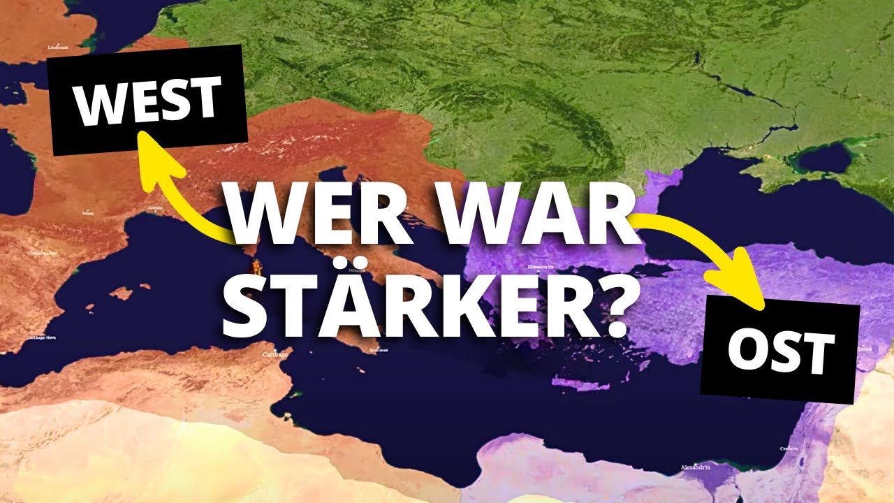 Römisches Reich: Der Unterschied zwischen Ost und West - YouTube