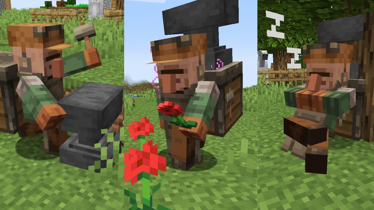 Villager Golem Healer, Minecraft Mod (Showcase 1.20.1) - YouTube