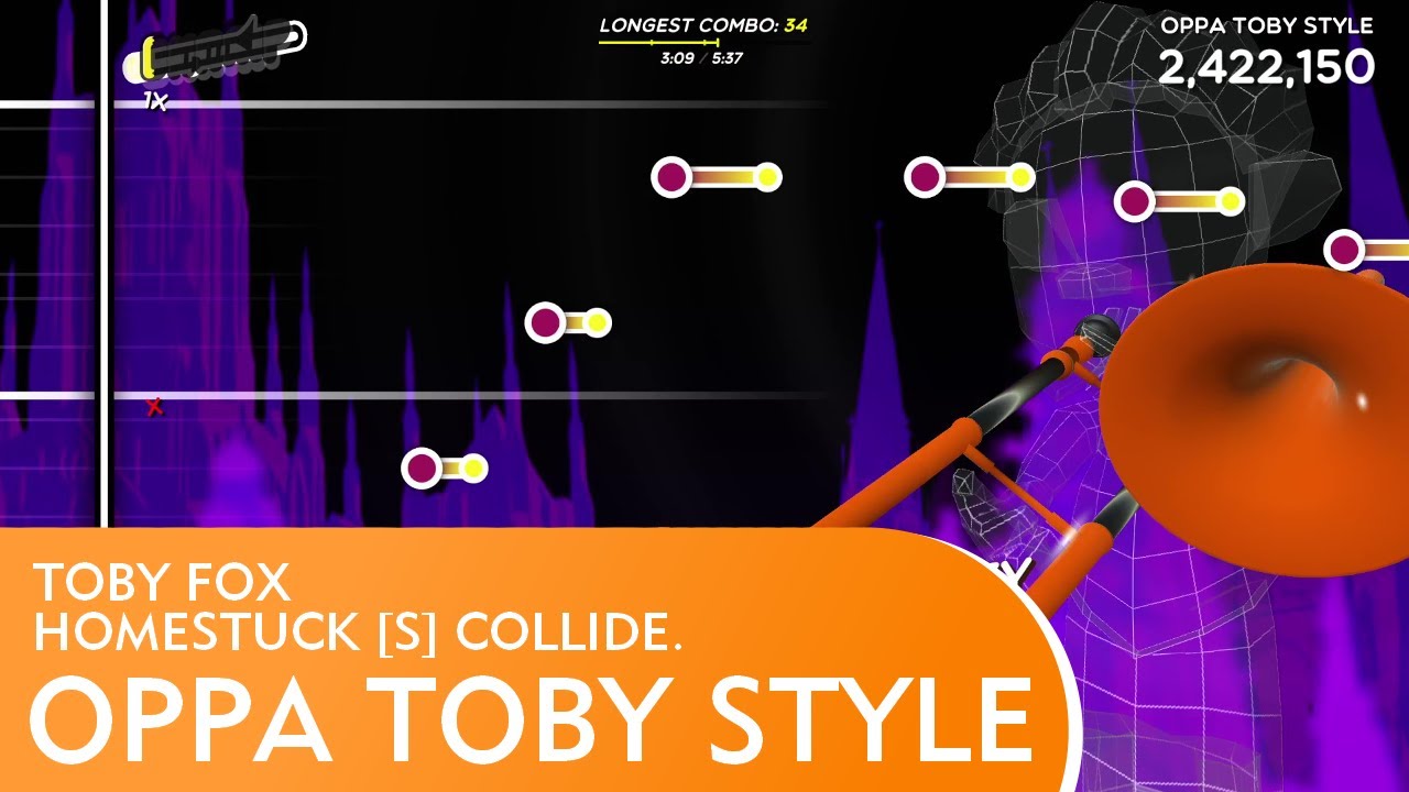 [Trombone Champ Custom] Oppa Toby Style - Homestuck [S] Collide. - YouTube