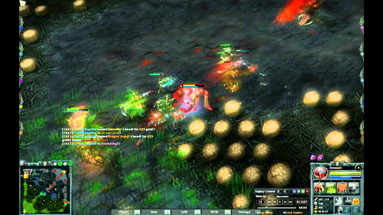 Heroes of Newerth - Devourer Immortal Gameplay - YouTube