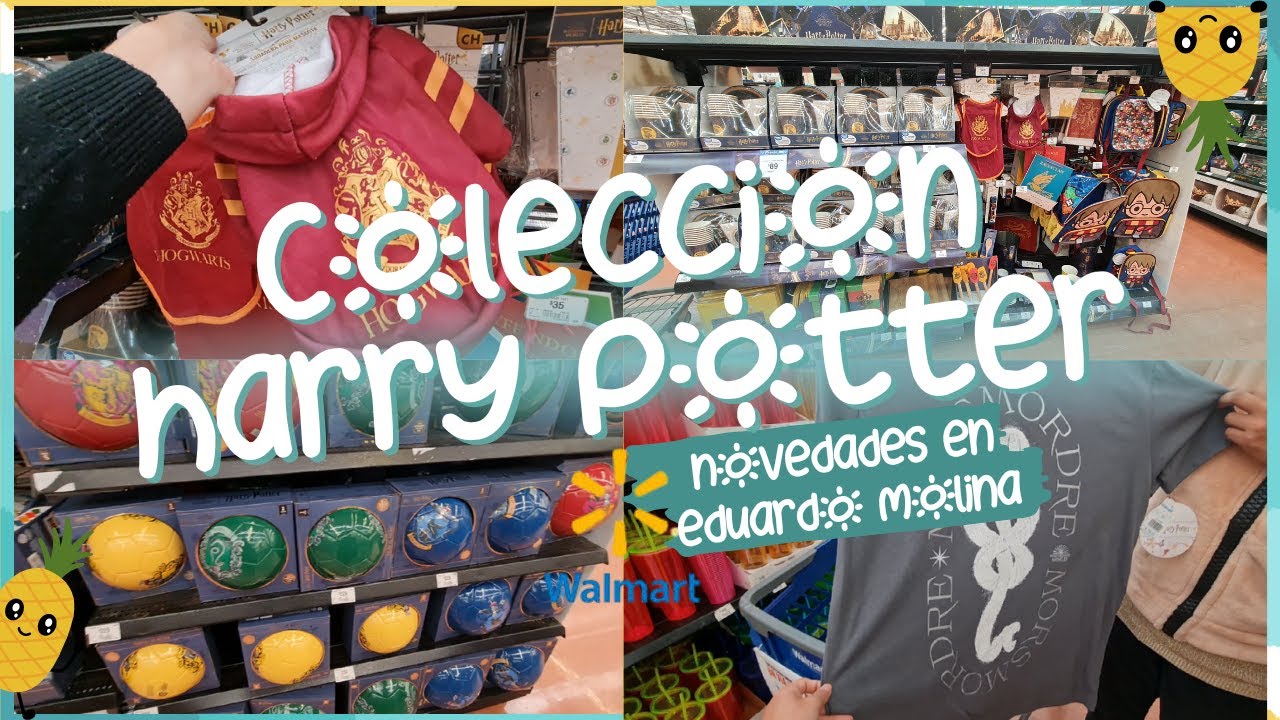 COLECCION HARRY POTTER | RECORRIDO POR WALMART EDUARDO MOLINA - YouTube