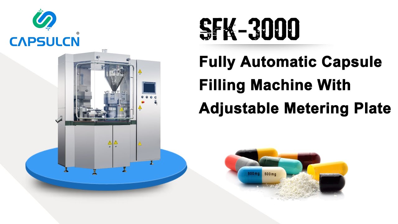 Fully Automatic Capsule Filling Machine With Adjustable Metering Plate ...