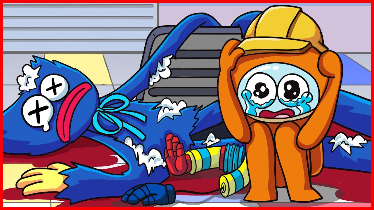Huggy Wuggy Is So Sad With Engineer Poppy Playtime Animation 3 Ogg