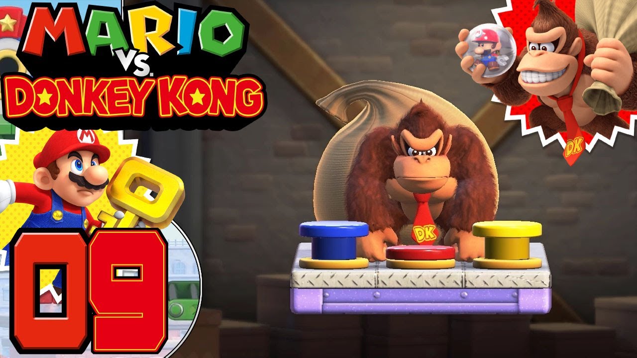 Mario vs Donkey Kong (Switch)[Blind] Part 9 (Mario Toy Factory +) - YouTube
