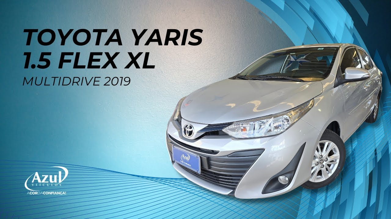 TOYOTA YARIS 1.5 FLEX XL MULTIDRIVE 2019 - YouTube