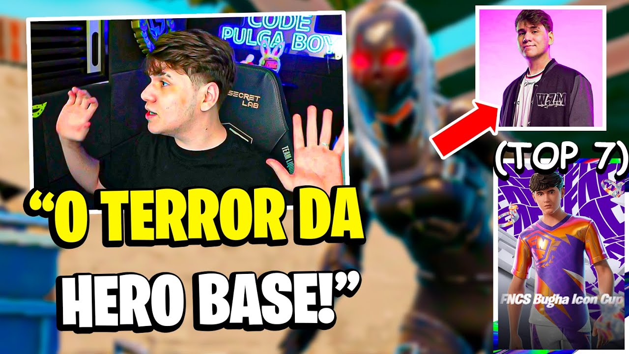Pulga no Primeiro CAMP pelo seu NOVO TIME de Fortnite! - YouTube