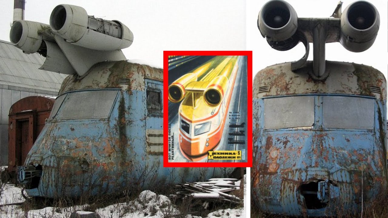 Soviet ER22 "Jet Train" Prototype from the '70s Sparks Awe as Rusty ...