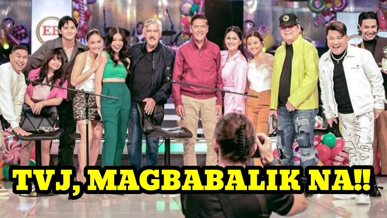 TVJ at Iba pang Dabarkads, Handa na sa Bagong Programa sa TV5 - YouTube