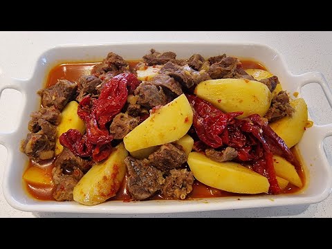 Etli patates!!! Yarın ne pişirsem diyenlere!!! Muhteşem bir tarif👍