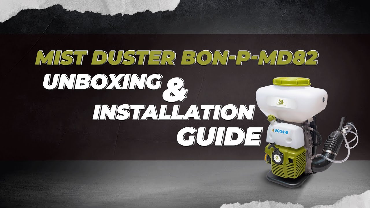 Bonhoeffer Mist Duster BON-P-MD82 Unboxing & Installation Guide - YouTube