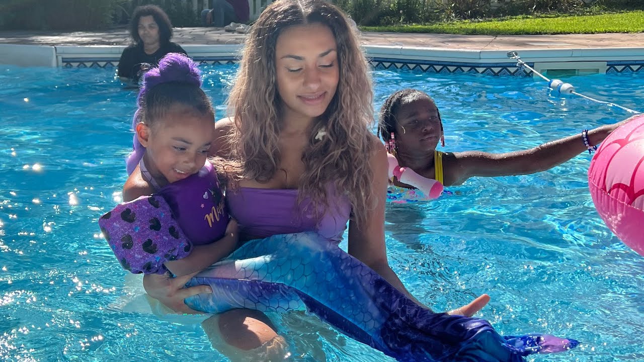 Mermaid Surprise Birthday Party - YouTube