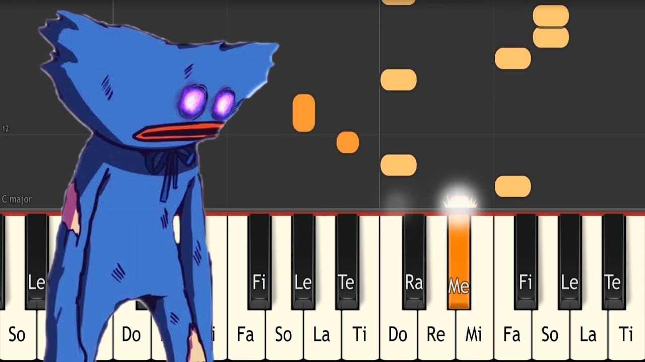 Poppy Playtime Animation (Wanna Live - Piano Tutorial) FNAF Looking for ...