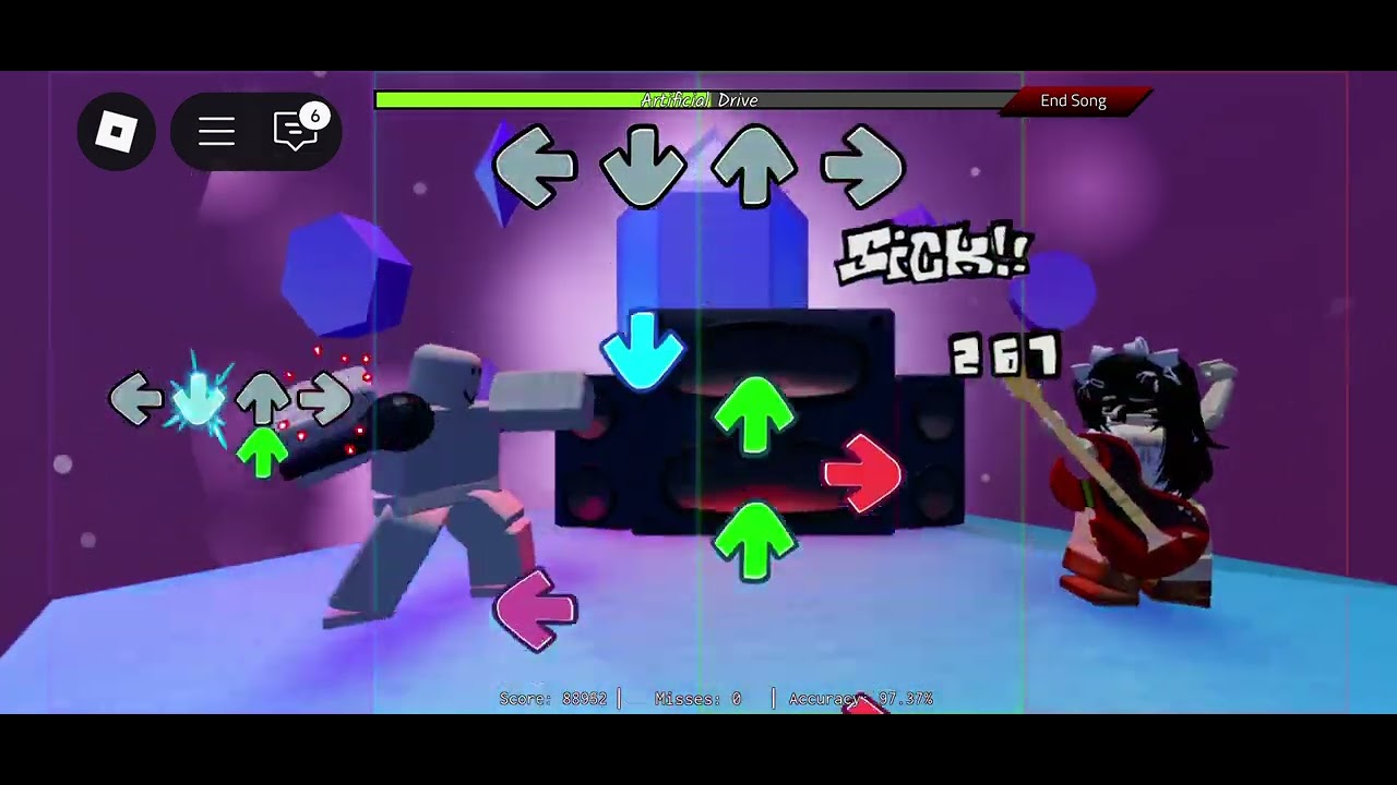 Roblox | BFNF (Basically FNF) gameplay, Legacy Artificial Drive - YouTube