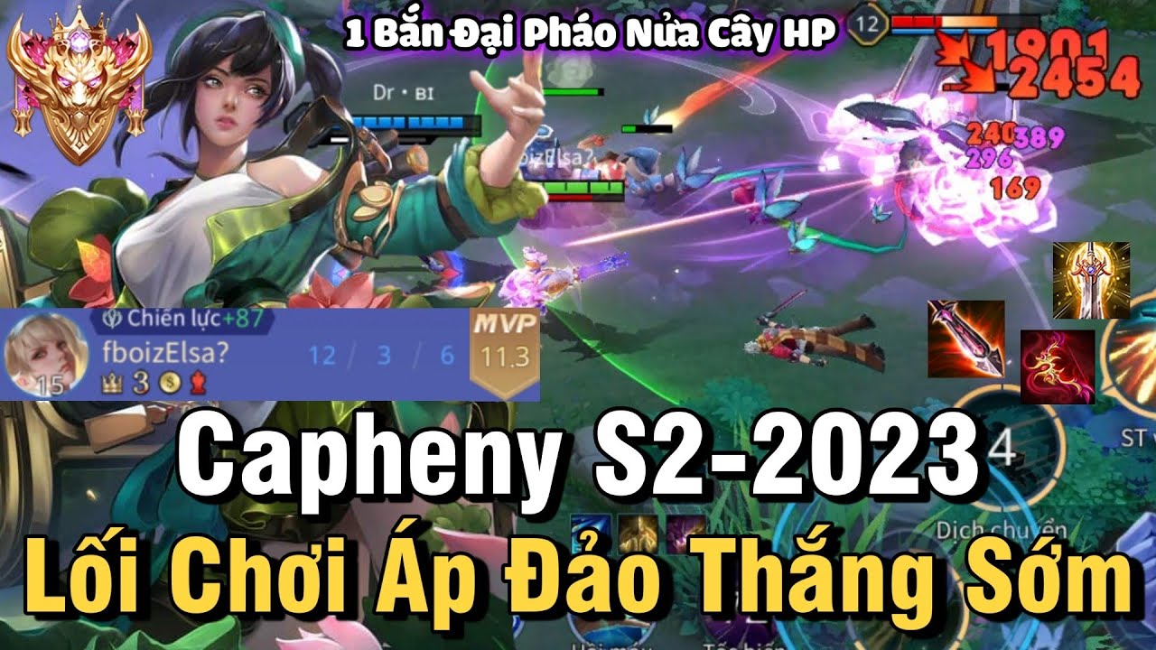 Capheny S2-2023 Liên Quân Mobile | Cách Chơi, Lên Đồ, Phù Hiệu, Bảng Ngọc Cho Capheny Mùa 26 NTD ...