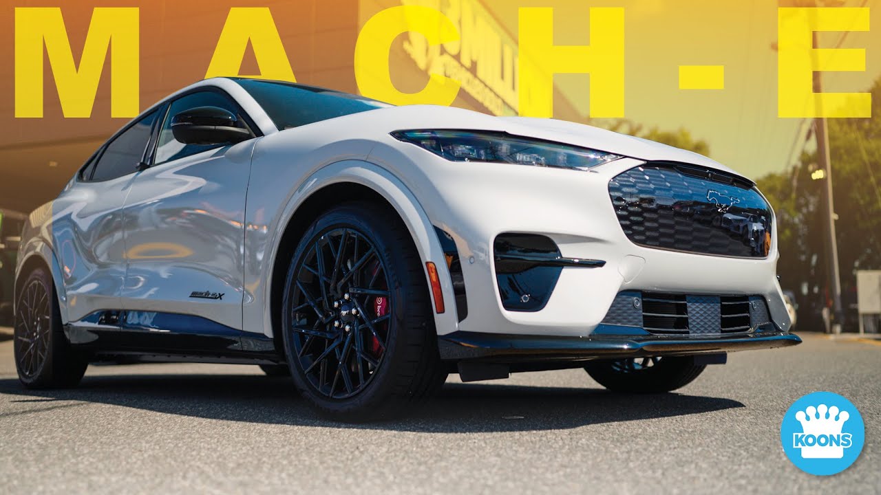 EXPLORE the NEW Ford Mustang ⚡️MACH-E GT Electric SUV⚡️ - YouTube