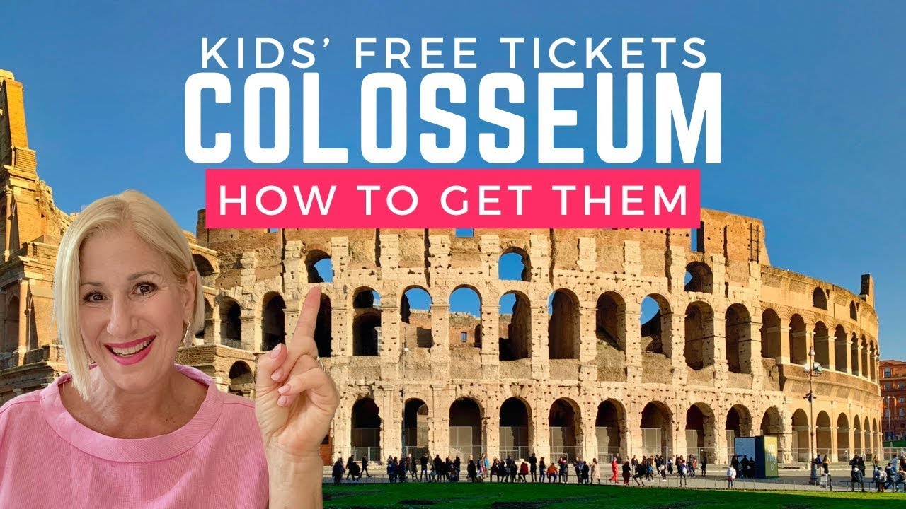 How to get your kids' FREE Colosseum tickets! Easy step by step guide ...