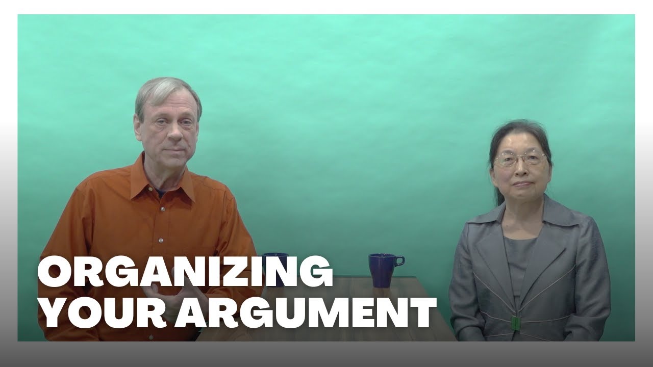 (9a) Organizing your argument - YouTube