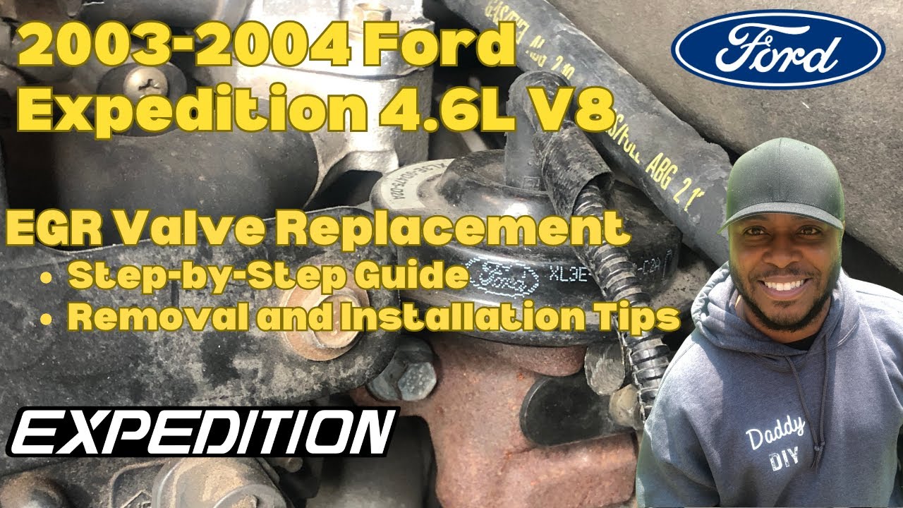 2003-2004 Ford Expedition 4.6L V8 EGR Valve Replacement | Step-by-Step Guide - YouTube