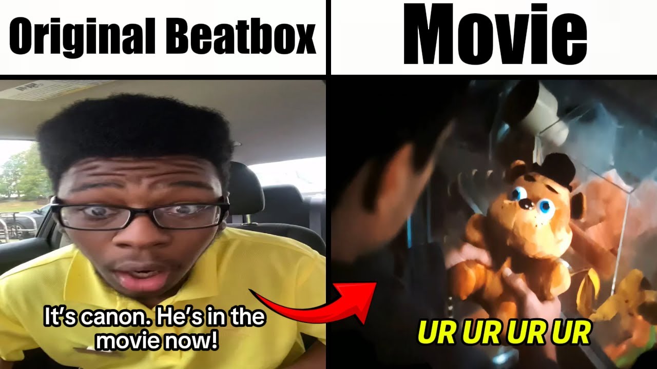 Beat Freddy Fazbear Ur ur ur ur Original Meme vs Movie - YouTube