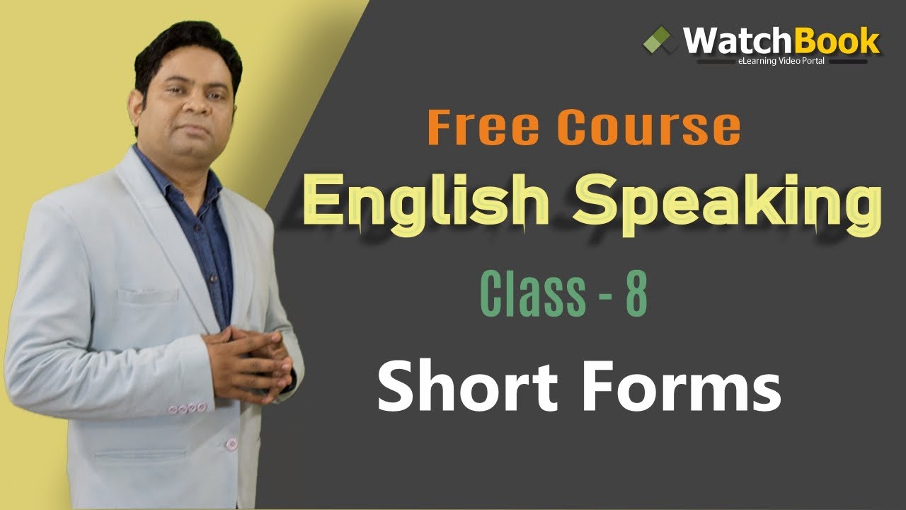 How to Use Negative and Positive Short Forms in English - YouTube