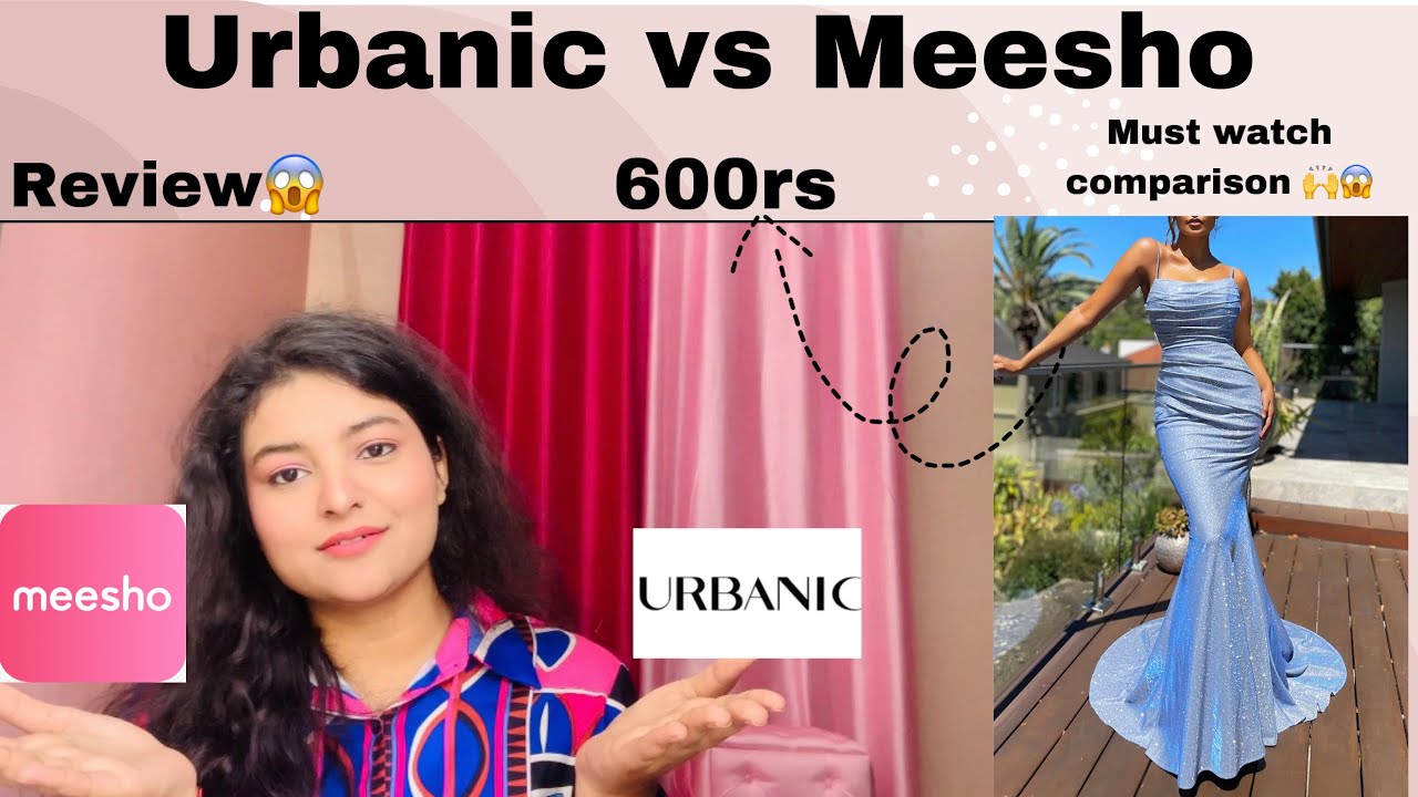 Urbanic vs Meesho || challenge || comparison || #eshikakaushik ...
