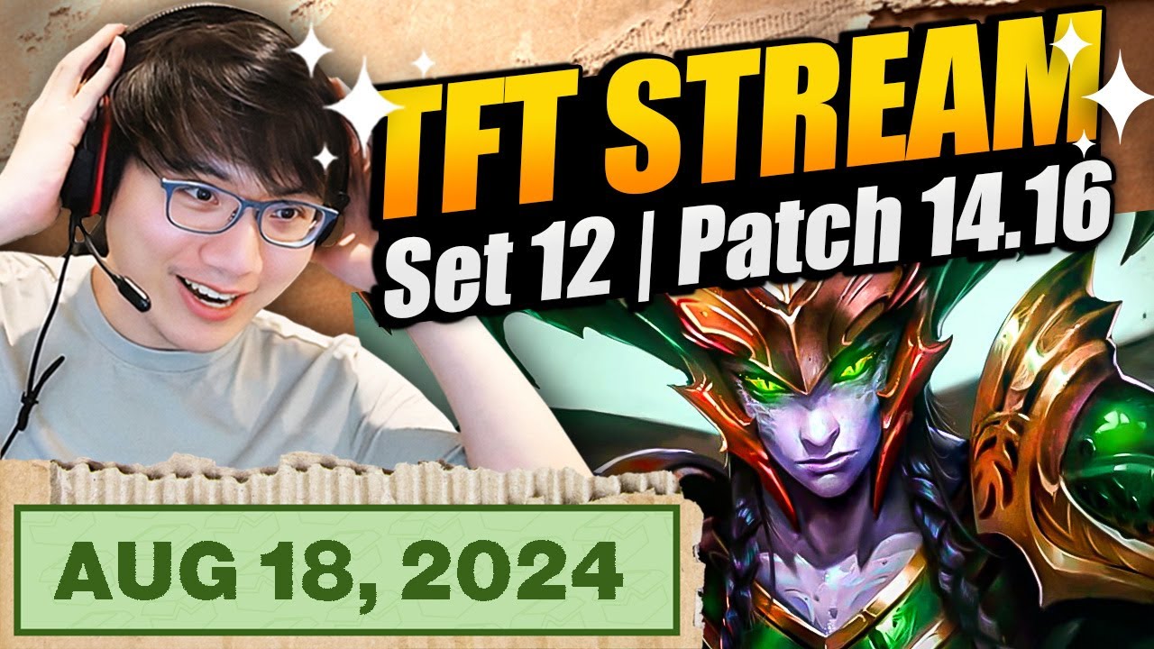 It is time for the top 10 BoxBox!! | Full Set 12 TFT Stream | Patch 14. ...