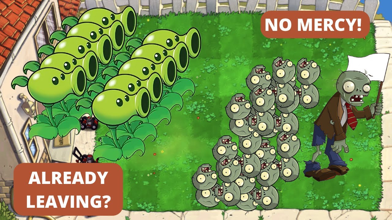Plants vs Zombies Gameplay Walkthrough (Levels 1-1 to 1-5) | PvZ | PvZ ...