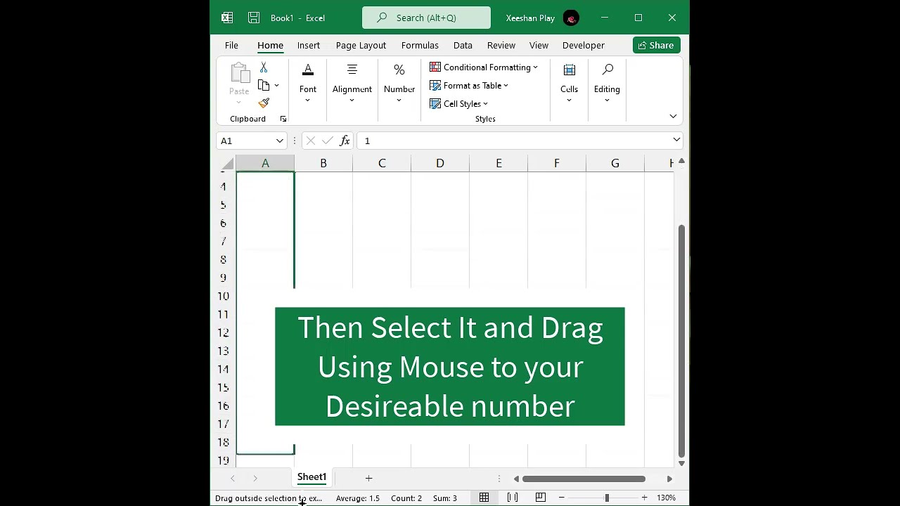 Excel Magic Generate 1 To 100 Numbers YouTube Excel Magic Generate 1 To 100 Numbers YouTube