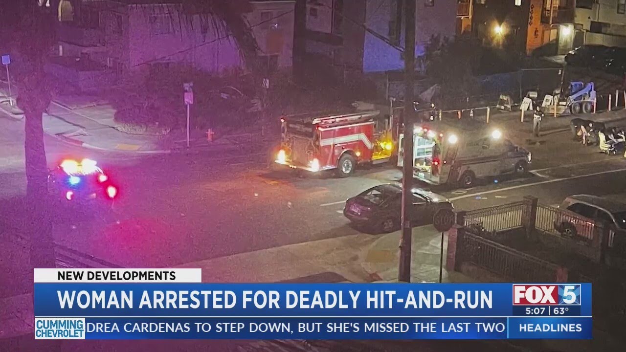Woman Arrested For Deadly Hit-And-Run - YouTube