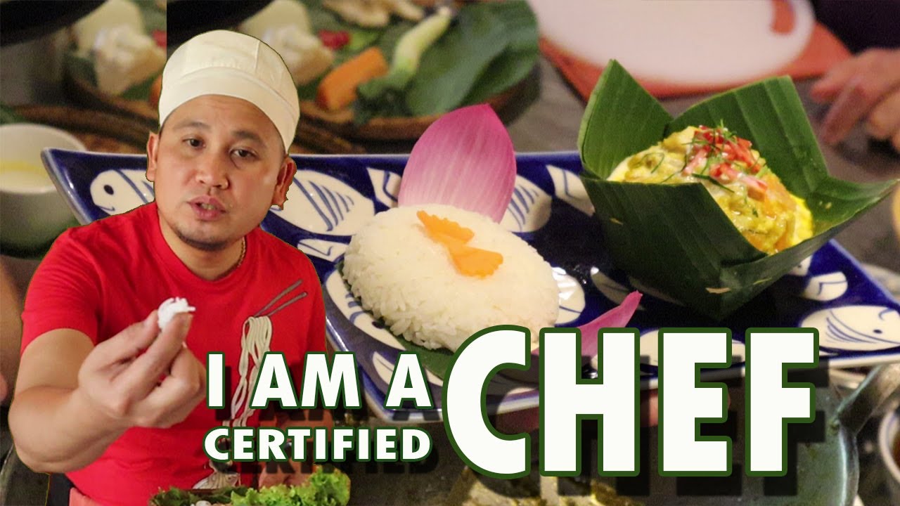$25 Cooking Class - CHEF Na Ako! Cambodian Traditional Amok - YouTube