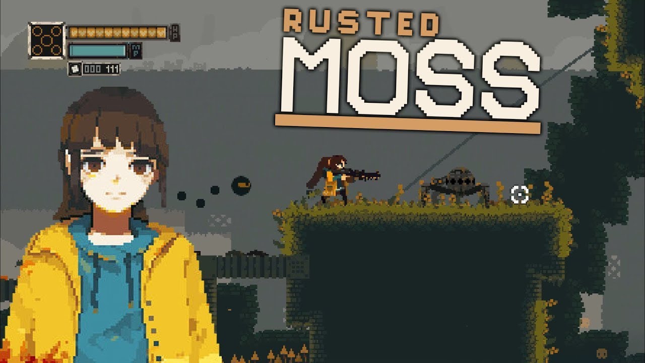 Rusted Moss (PC) - Metroidvania with physics-based grapplegun (and ...