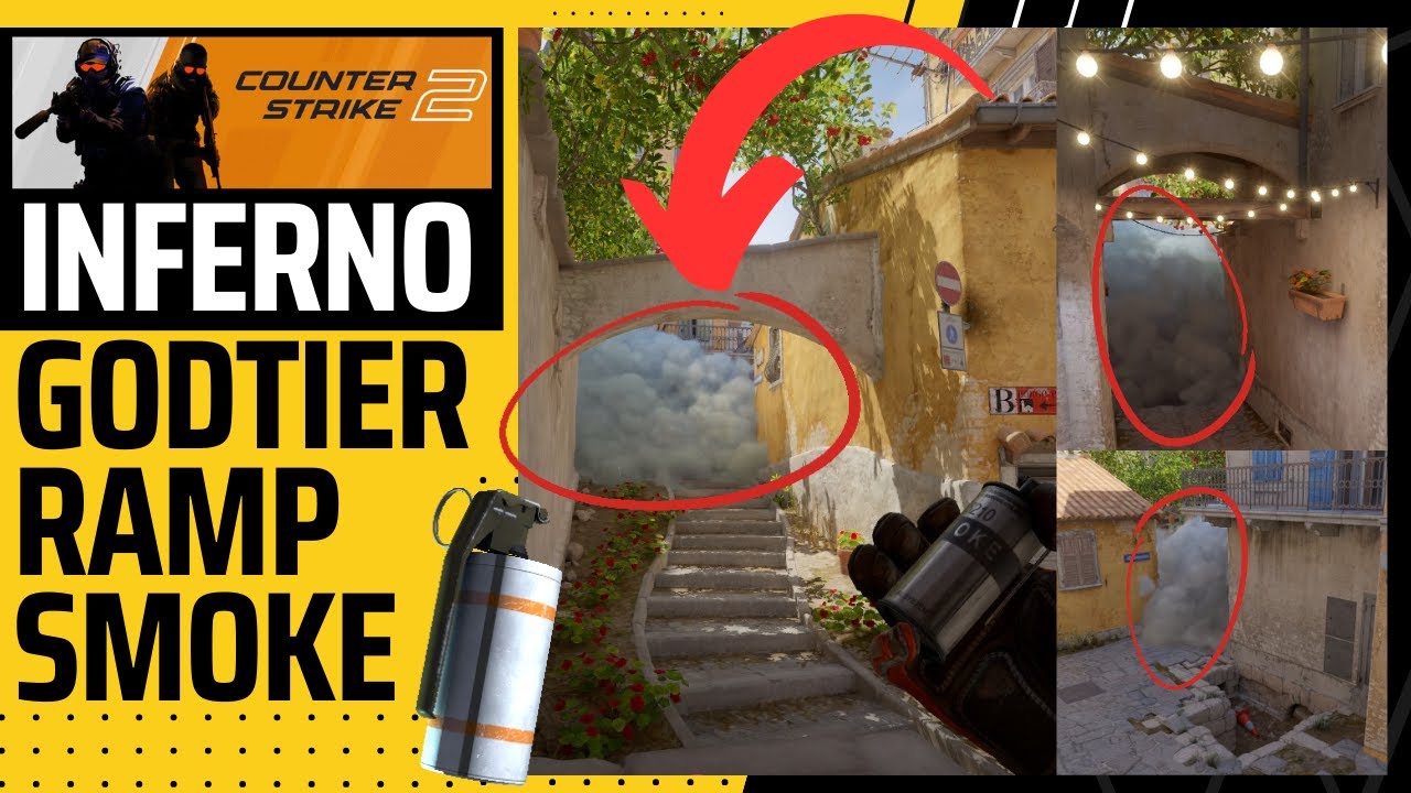 Most Powerful CT Smoke on Inferno - YouTube