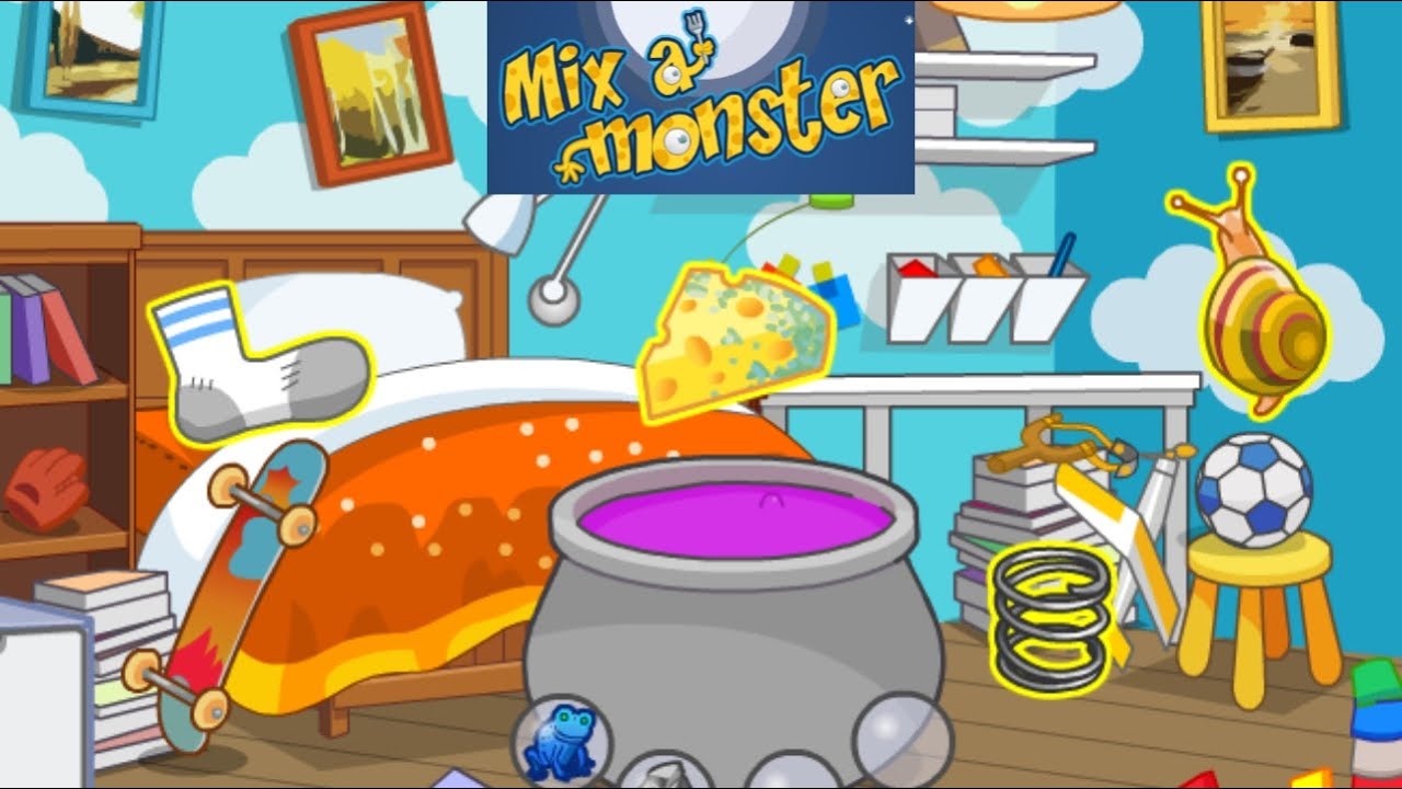 Mix A Monster Full Walkthrough Agame.com - YouTube
