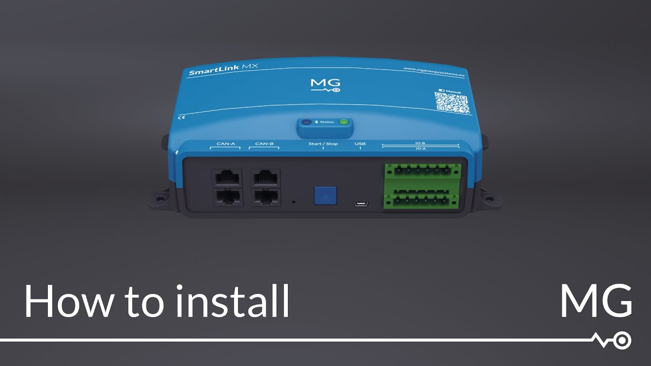 How to install the MG SmartLink MX - MG Energy Systems - YouTube