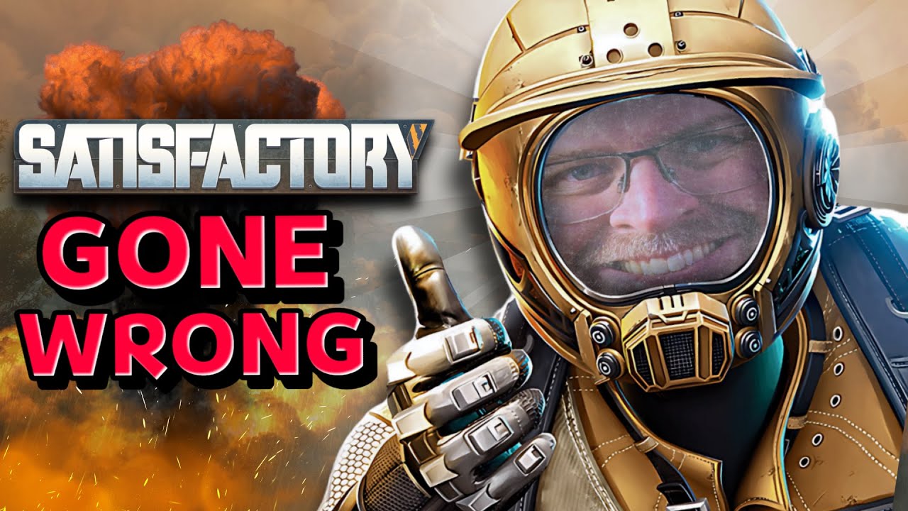 How NOT to PLAY SATISFACTORY! 💥💣💥 #satisfactory #satisfying #asmr # ...