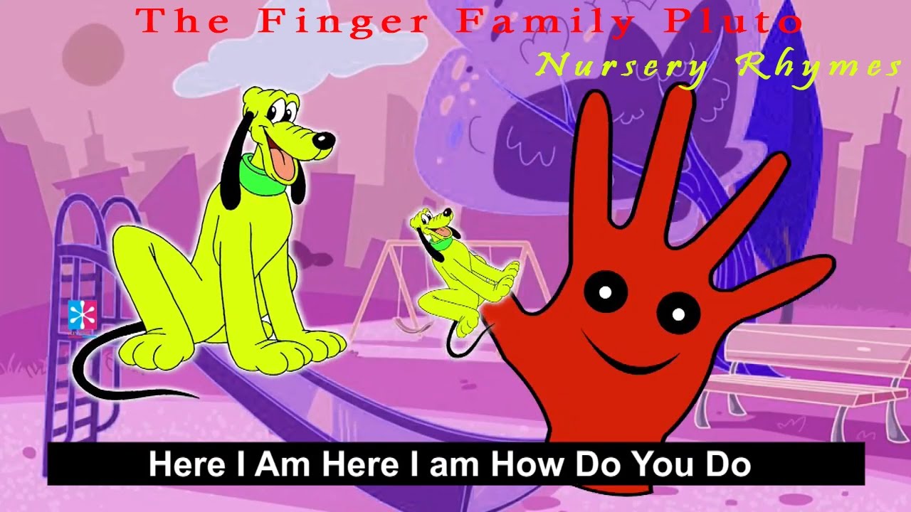 The Finger Family Pluto || Finger Family Nursery Rhymes & Songs For ...