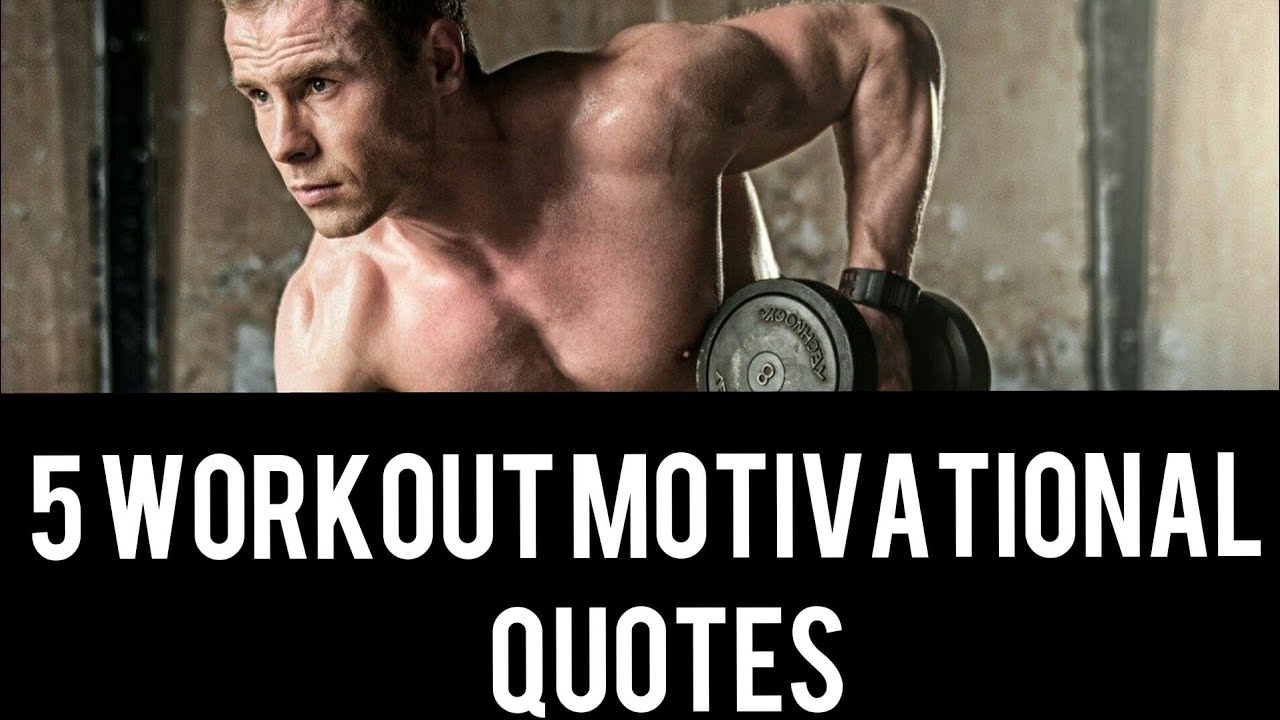 5 Workout Motivational Quotes/WhatsApp Status Video - YouTube
