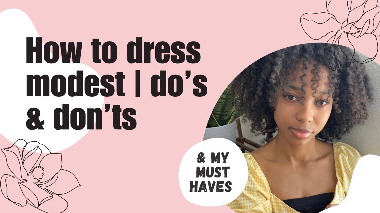 How to dress modest | do’s & don’ts - YouTube