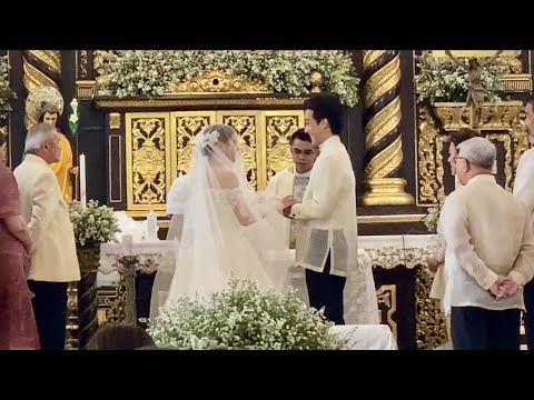 Exchange of ‘I DO’s’… and The RINGS & The ARRHAE | YANAH Laurel & RAFA Siguion-Reyna Wedding ...