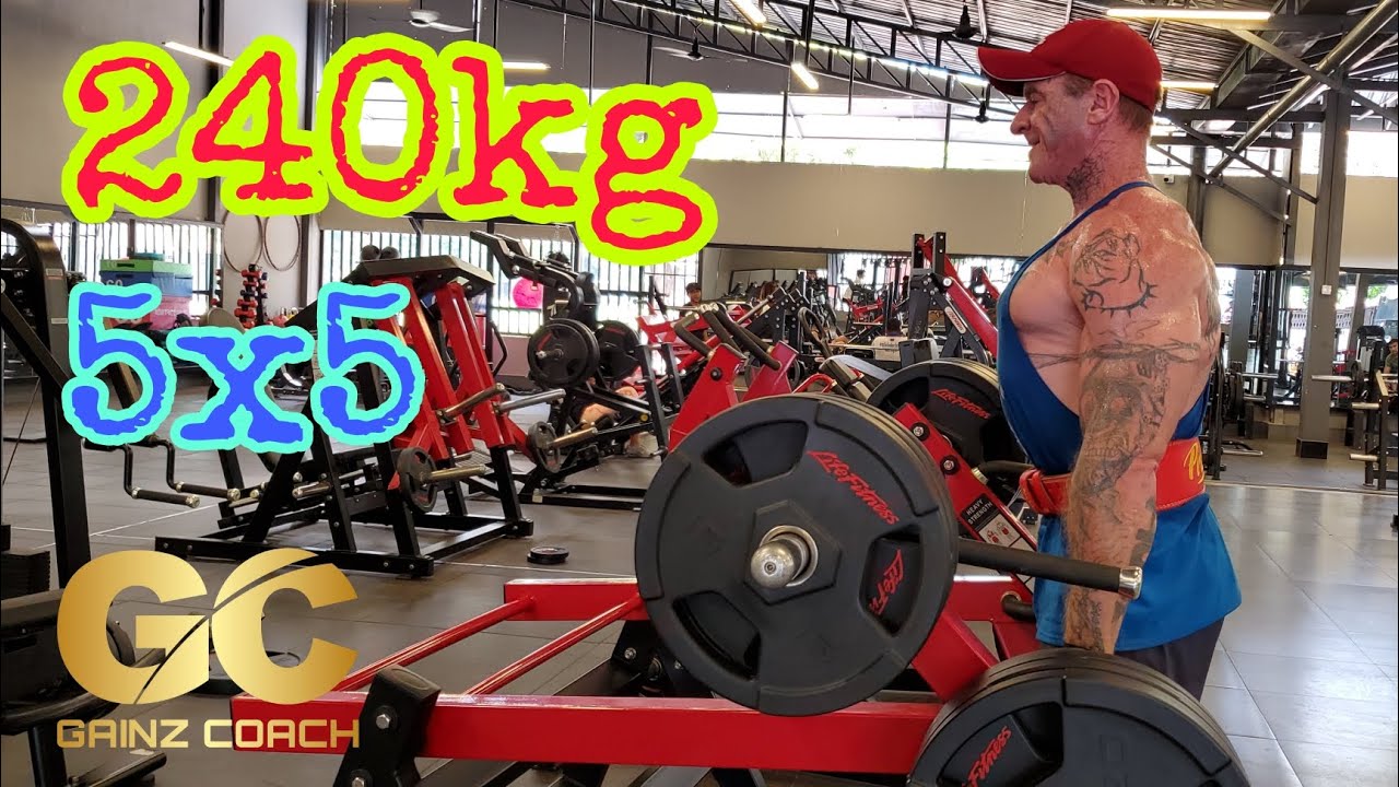 240kg LEVERAGE DEADLIFT FOR A MONSTER BACK - YouTube