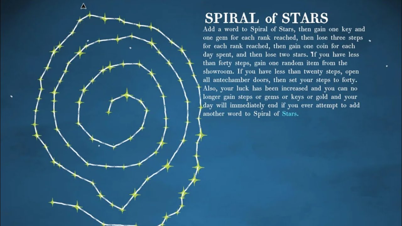 Secret 100 star constellation in BLUE PRINCE (spiral of stars) - YouTube