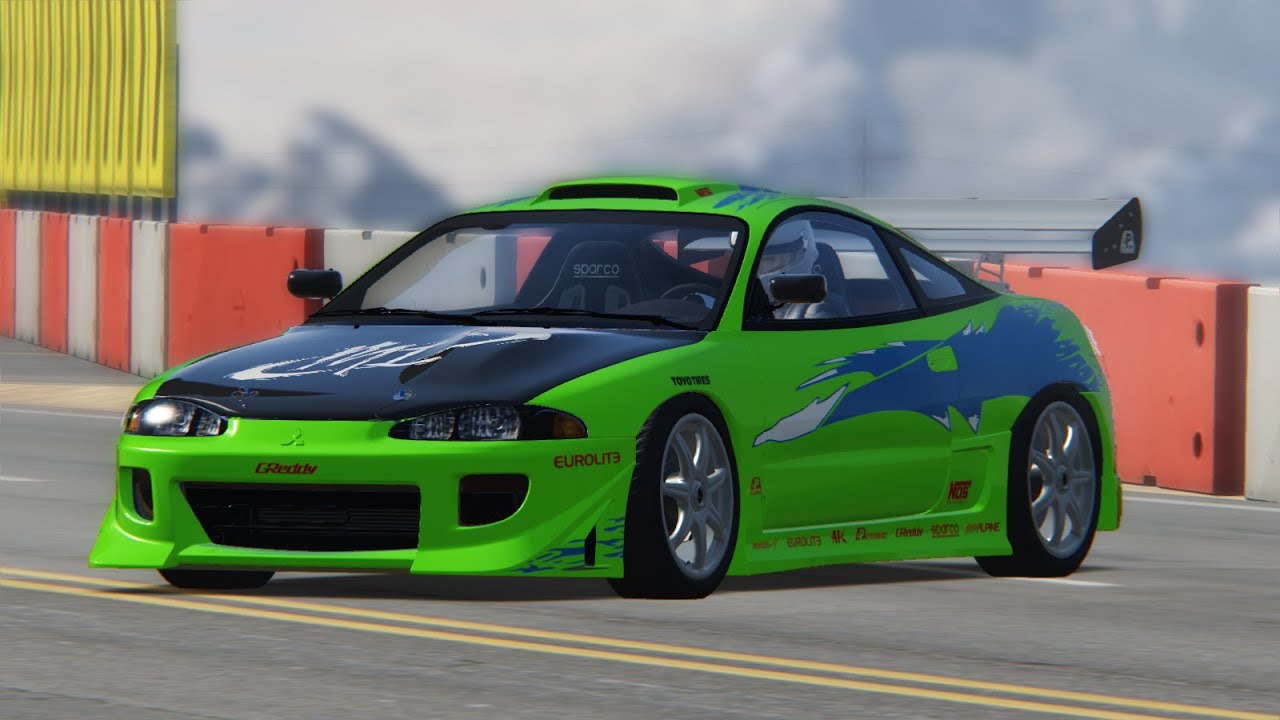 Brian's Eclipse scene from the Fast and the Furious - Assetto Corsa ...
