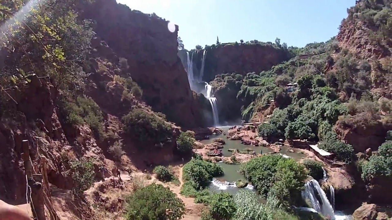 Biggest waterfall in morocco - YouTube