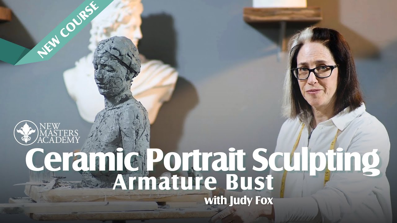 Ceramic Portrait Sculpting: Armature Bust with Judy Fox - YouTube