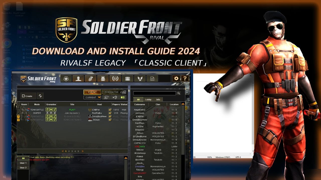 Download and Install Guide 「RivalSF」 Classic – Special Force 스페셜포스 ...