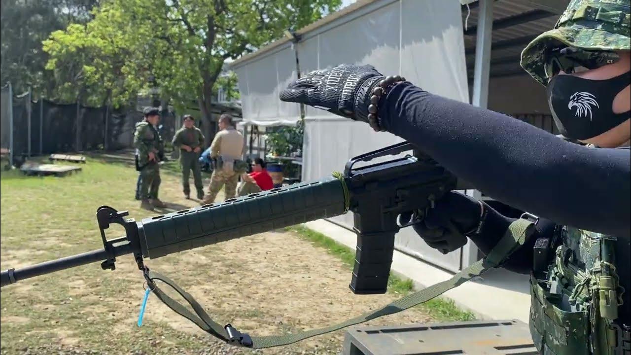 GHK 系統偽造T65K2 測試 (T65K2 GHK system AIRSOFT GBBR Gas blowback rifle) - YouTube