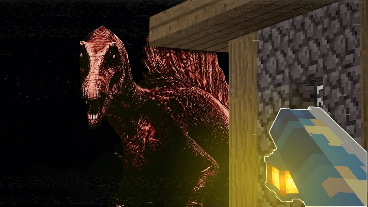 Mod Khủng Long Kinh Dị Nhất Tôi Từng Chơi - Minecraft Kinh Dị - YouTube