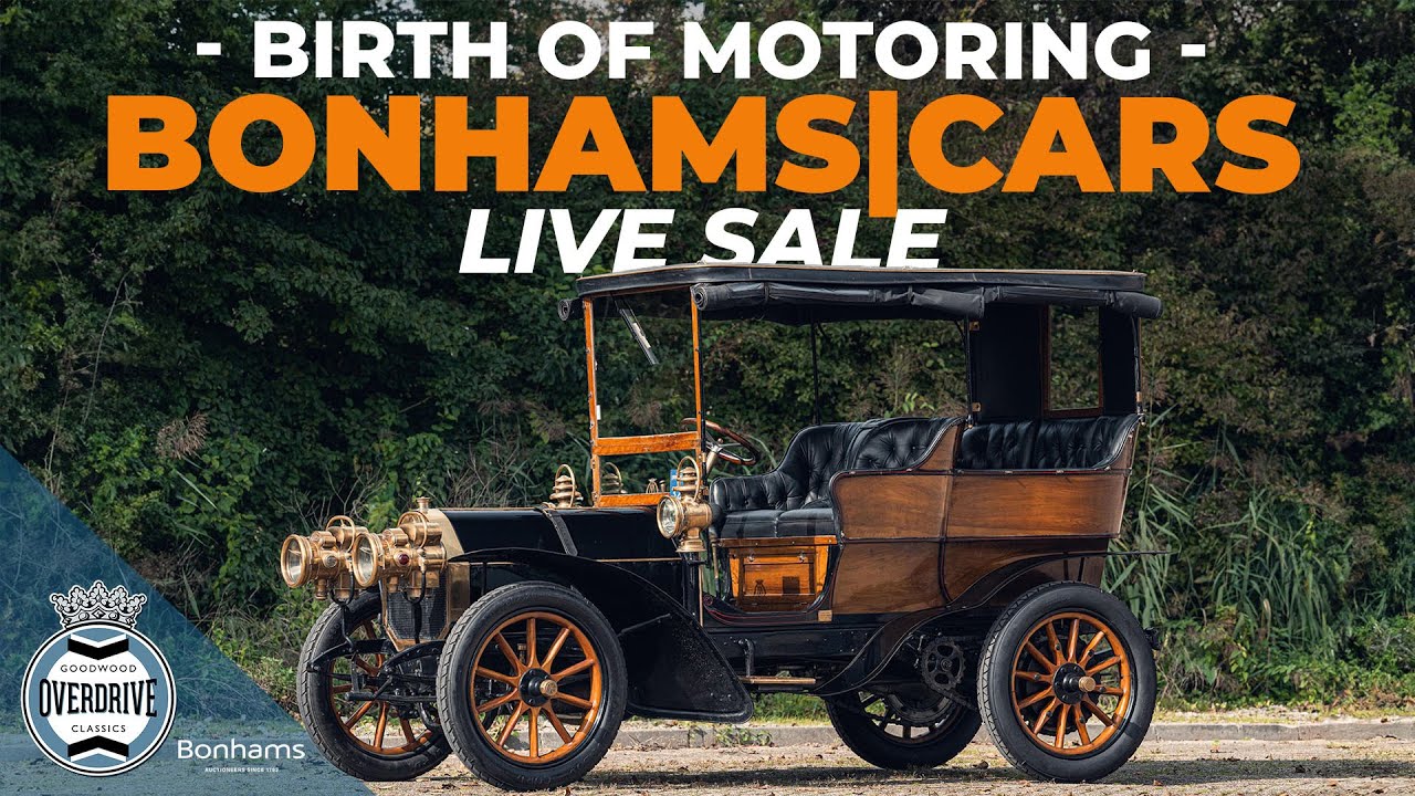 Golden Age of Motoring | Bonhams|Cars live auction - YouTube