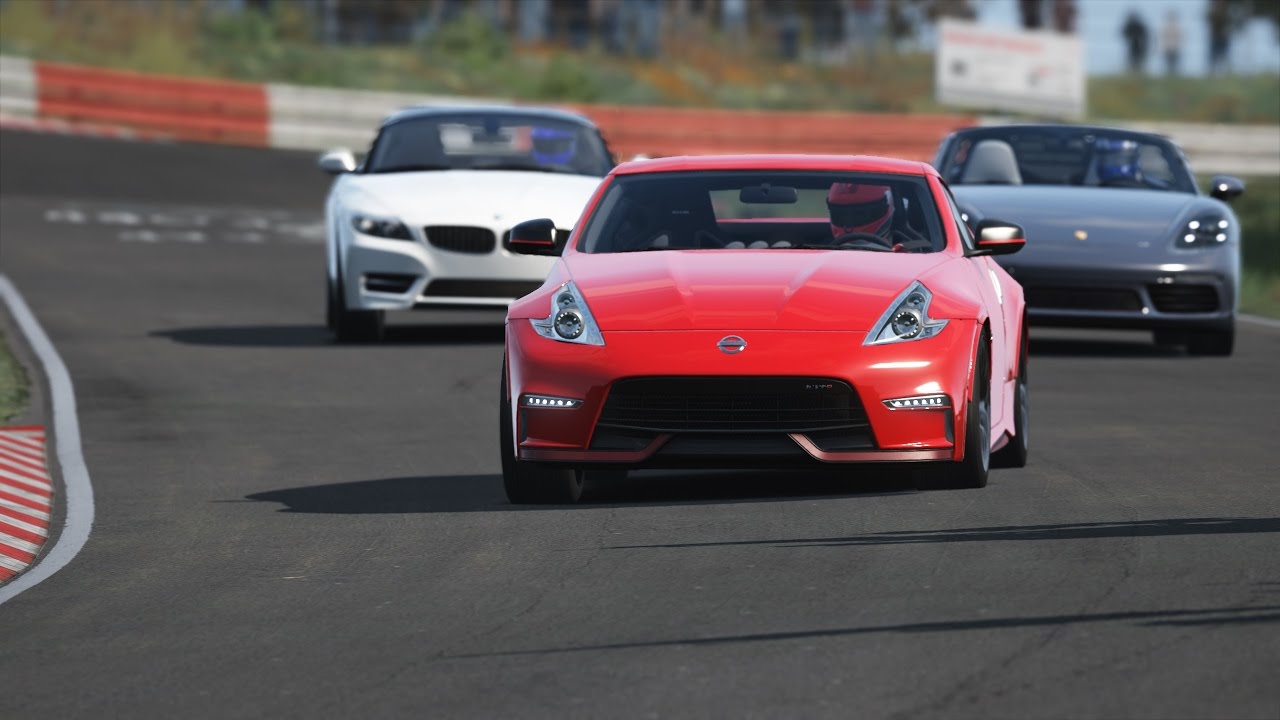 Porsche 718 Boxster S vs Nissan 370Z Nismo vs BMW Z4 E89 • Nordschleife ...